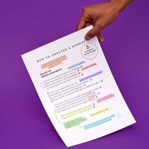 Shakespearean Sonnet English Language Arts Literature Teacher Poster ...