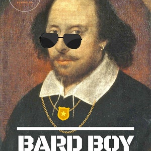 Bard Boy for Life Funny Shakespeare Poster Print English Language Arts ...