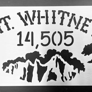 Whitney Summit Sign - Etsy
