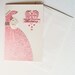 Quinceañera Dress Style Note Card Handmade Pink Color Dress - Etsy