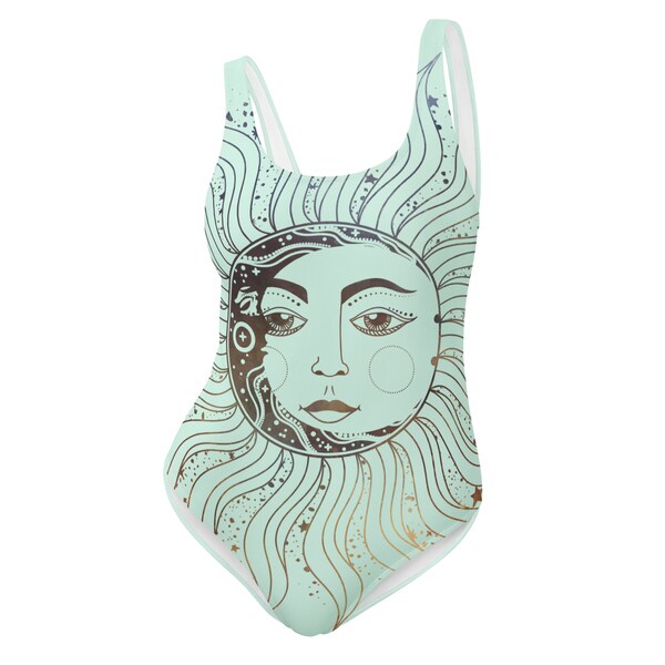 Sun and Moon Swimsuit - Etsy