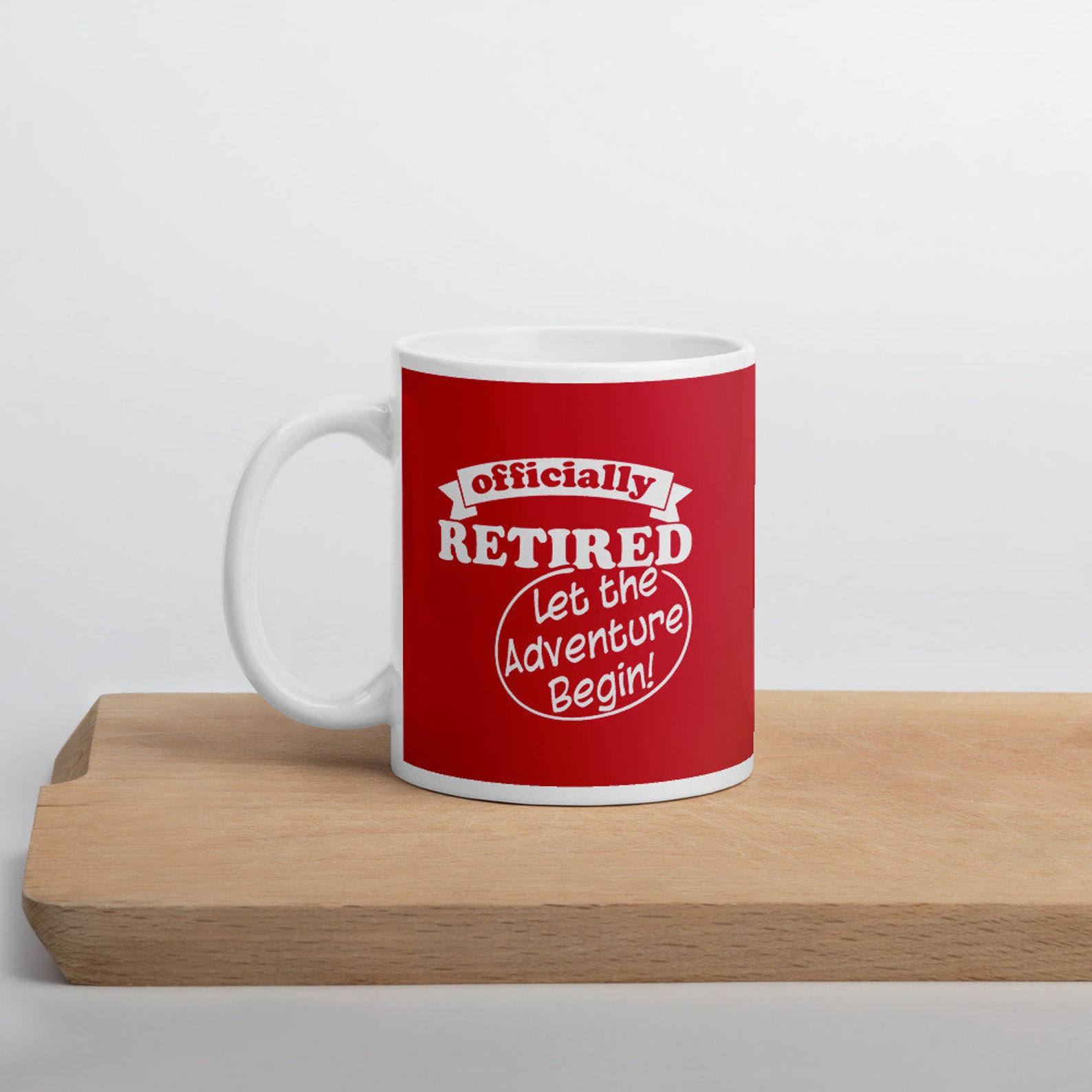 Officially Retired Funny Retirement Coffee Mug Newly | Etsy