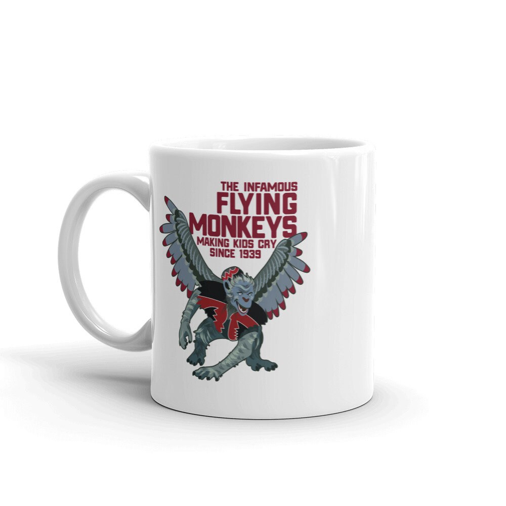 Wizard Of Oz The Wizard of Oz and Flying Monkeys Mug Wizard | Etsy