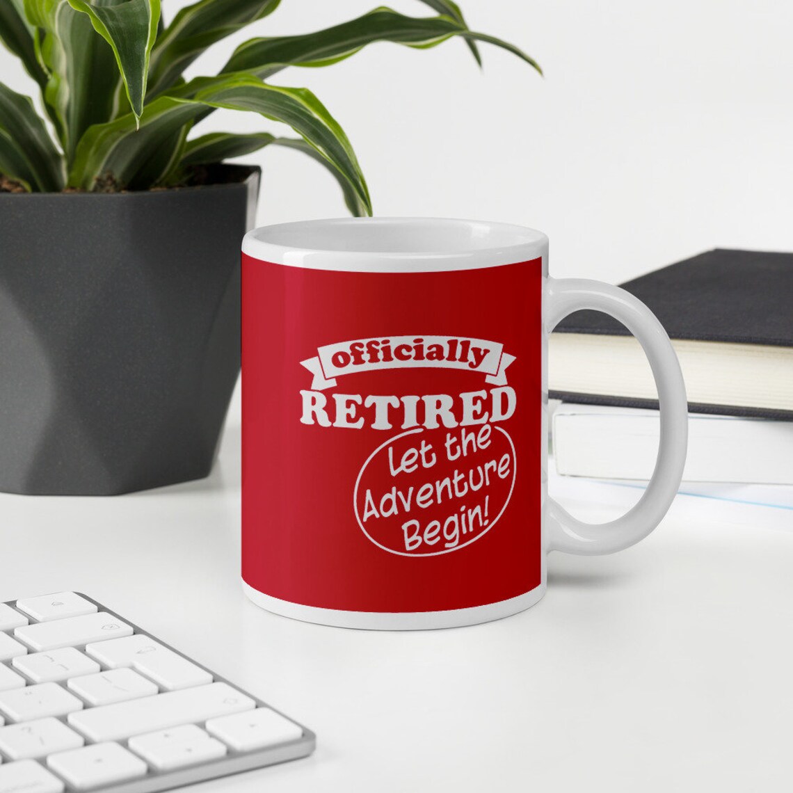 Officially Retired Funny Retirement Coffee Mug Newly | Etsy