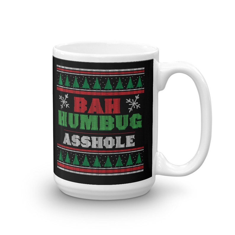 Funny Sarcastic Bah Humbug Mug-charles Dickens Christmas - Etsy
