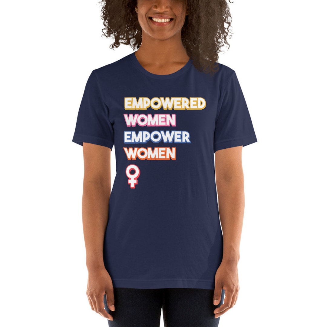 Camiseta de mujer empoderada, camiseta de manga corta unisex, camiseta ...