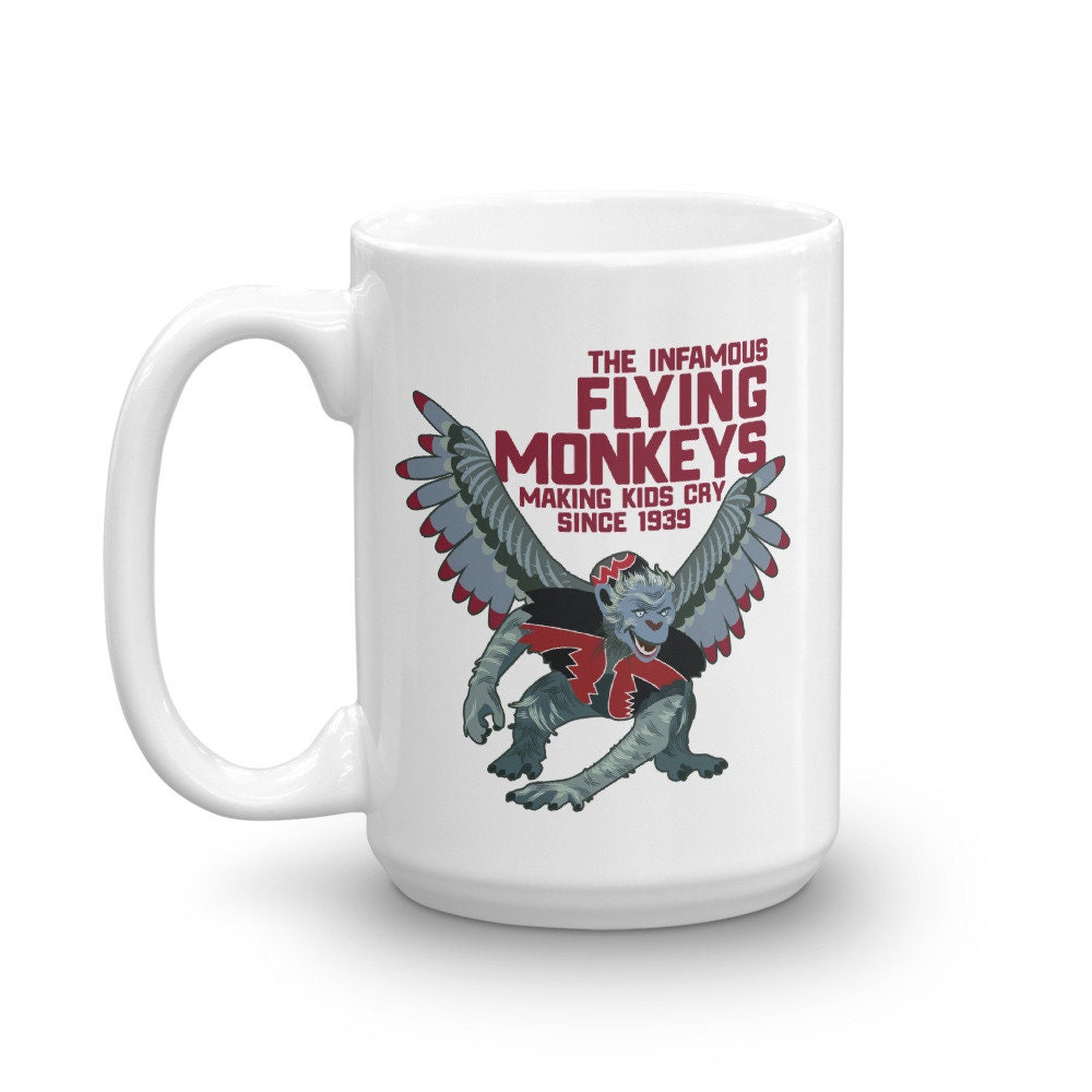 Wizard Of Oz The Wizard of Oz and Flying Monkeys Mug Wizard | Etsy