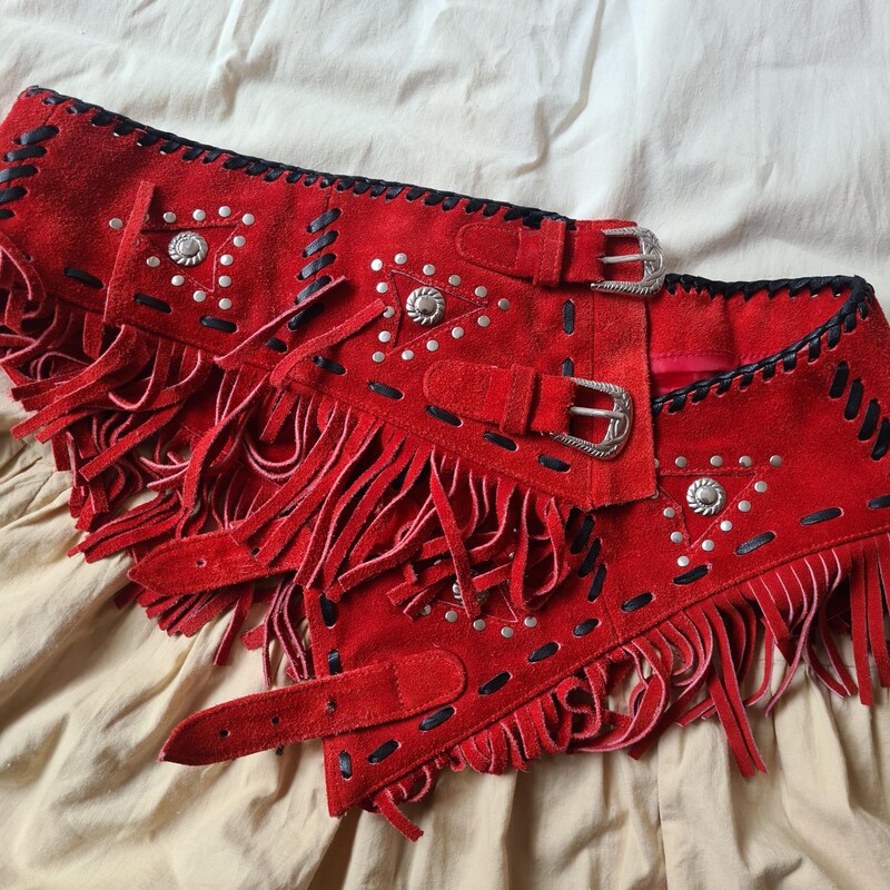 Fringe Belt - Etsy