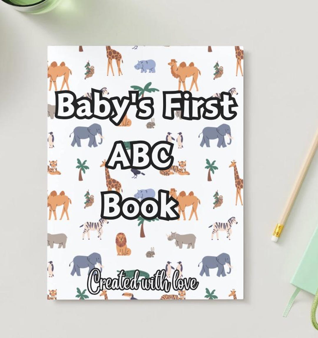 Baby Shower Coloring Book Activity- Zoo Themed Shower- Safari Themed ...