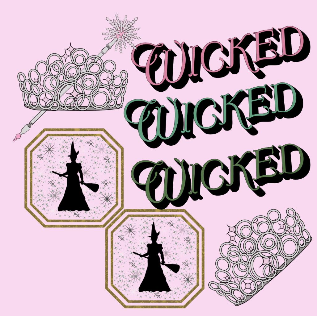 Wicked Clip Art/ Wicked Movie Clip Art Graphics Including Glinda ...