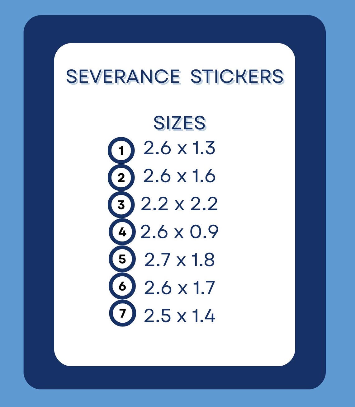 Severance Stickers- Variety Severance TV Show Stickers Featuring MDR ...