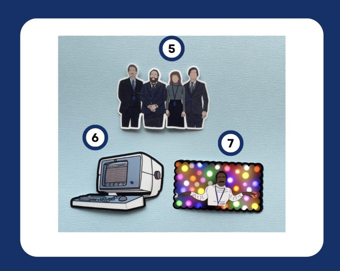 Severance Stickers- Variety Severance TV Show Stickers Featuring MDR ...