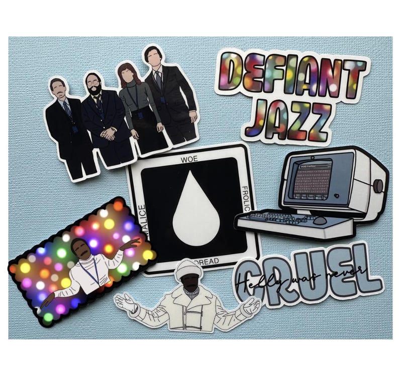 Severance Stickers- Variety Severance TV Show Stickers Featuring MDR ...