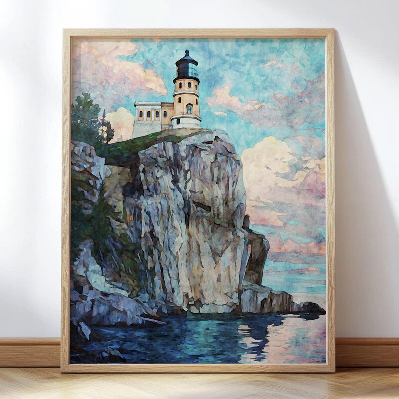 Split Rock Lighthouse - Etsy