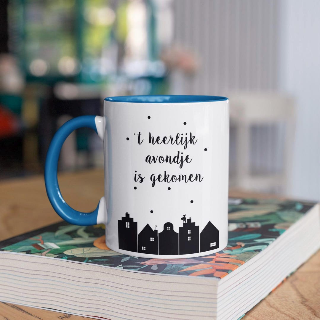 Sinterklaas Mug Incl Free Mini Gingerbread Bag, Printed Mugs, Saint ...