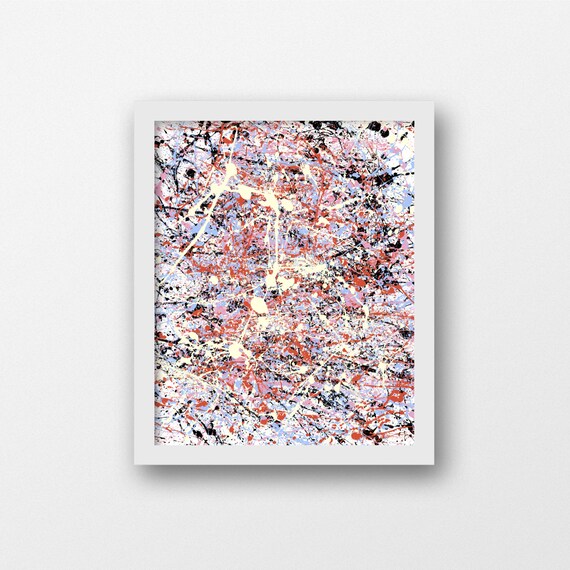 Jackson Pollock Drip Painting Christie's Offers Rare Jackson Pollock