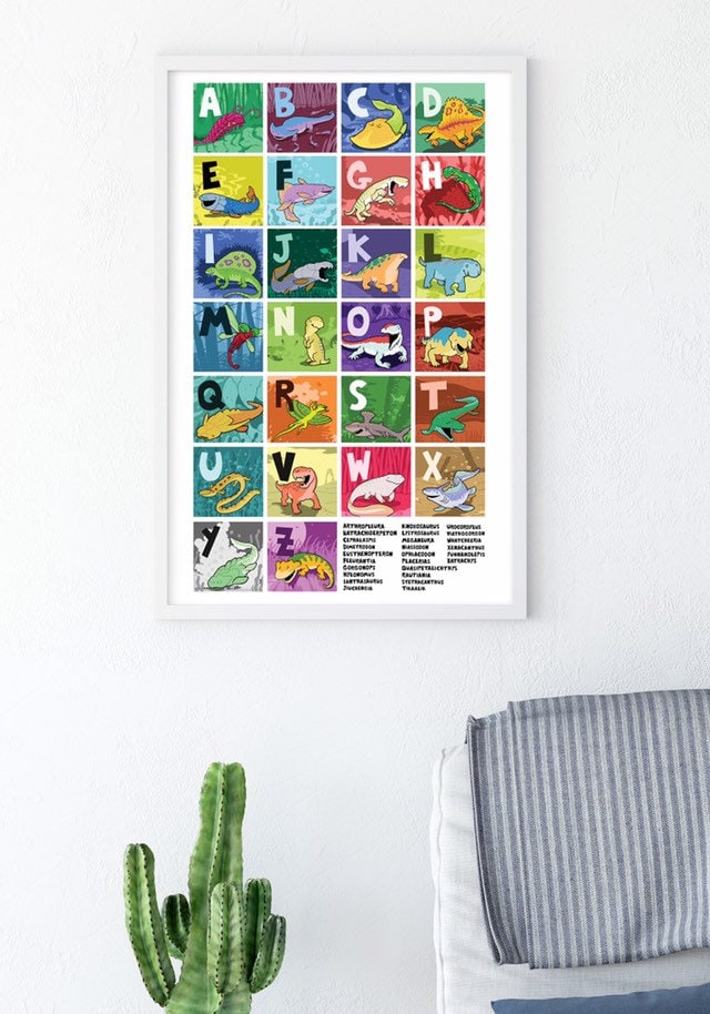 Prehistoric Alphabet From Devonian to Carboniferous to Permian Eras ...