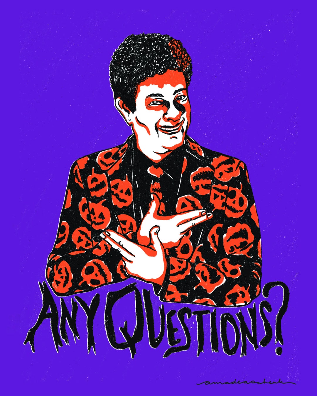 David S. Pumpkins - Etsy