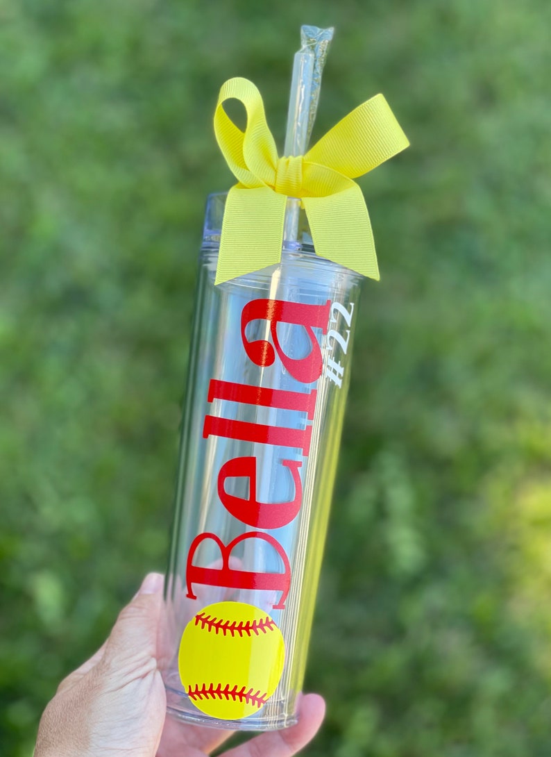Softball Tumbler Personalized Softball Gifts Team Gifts - Etsy