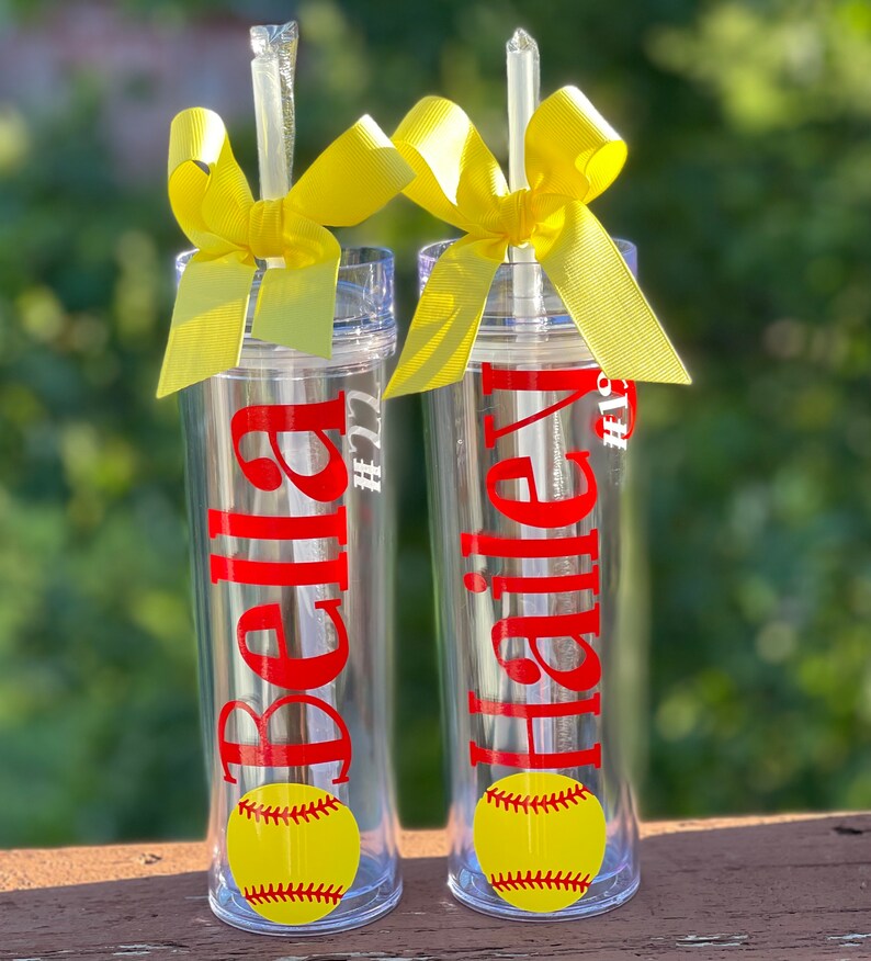 Softball Tumbler Personalized Softball Gifts Team Gifts - Etsy