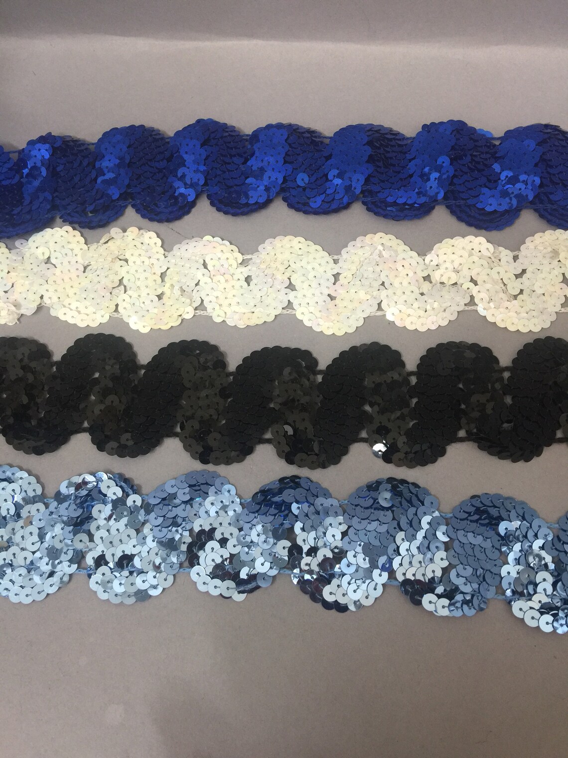 Sequin Trims. NOS. 2 Vintage Trims. Sold by Yard. - Etsy