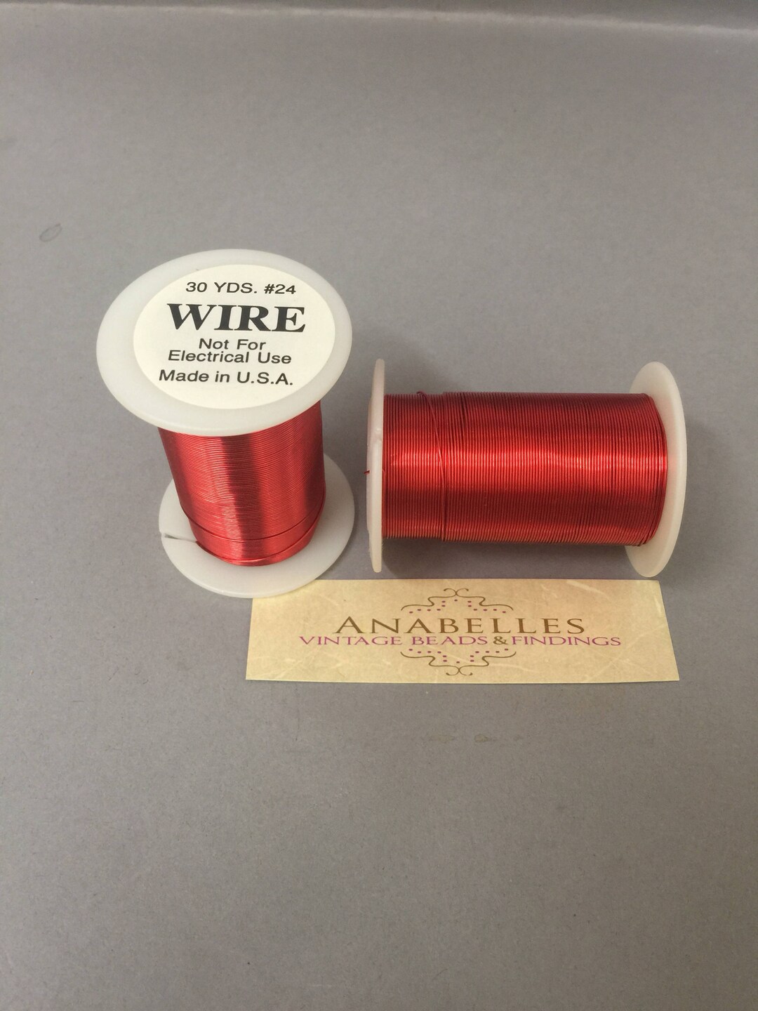 Wire. NOS. 24 Gauge Wire. Sold by Spool. - Etsy