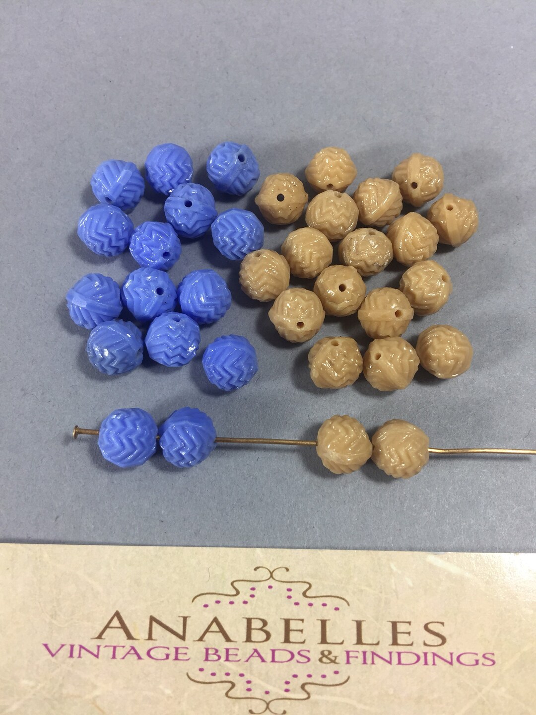 Japanese Beads. NOS. 9mm, Vintage Glass Beads. Sold by Lots of 25 ...