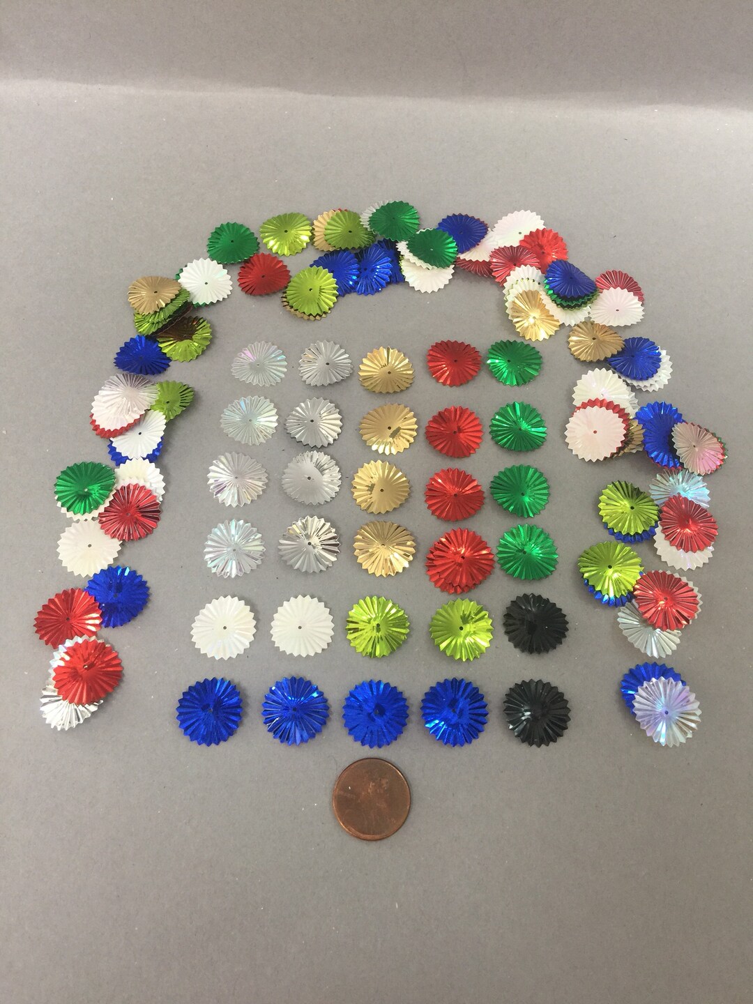 15mm Starburst Sequins, NOS, Embellishment Supplies (500 Pieces) - Etsy