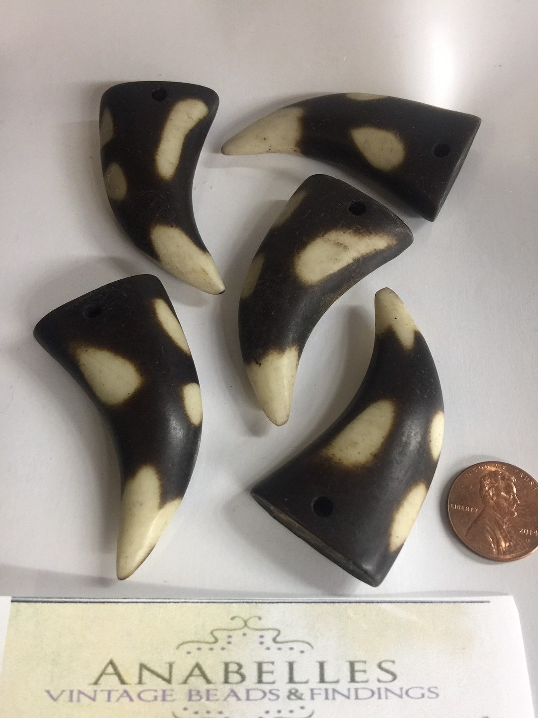 Resin Horn. 55x29mm. Sold by Lots of 6 Pieces. - Etsy