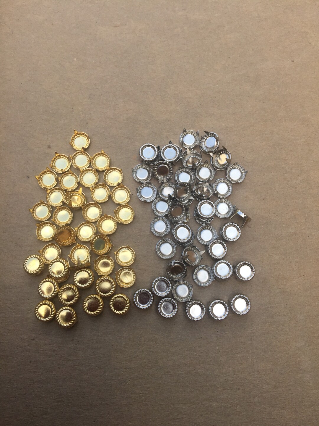 Mirror Studs (6mm), Four Prong Metal Findings, Embellishing Supplies ...