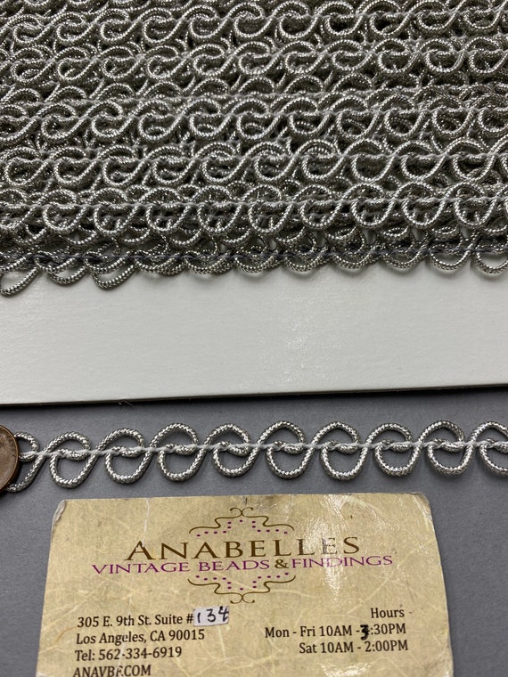 Trims. NOS. Lovely Vintage Metallic Trims. Sold by Lots of 6 | Etsy