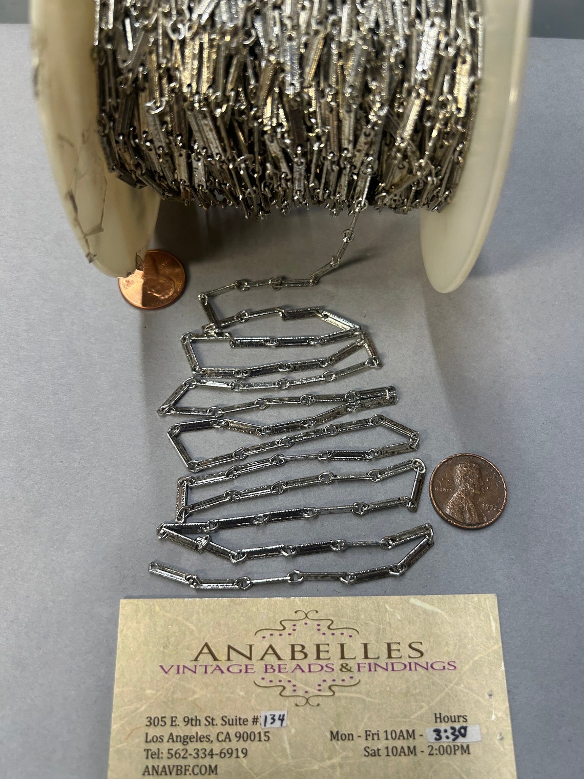 Vintage Chain. NOS. Bar Chains. Sold by Lots of 3 Ft. - Etsy