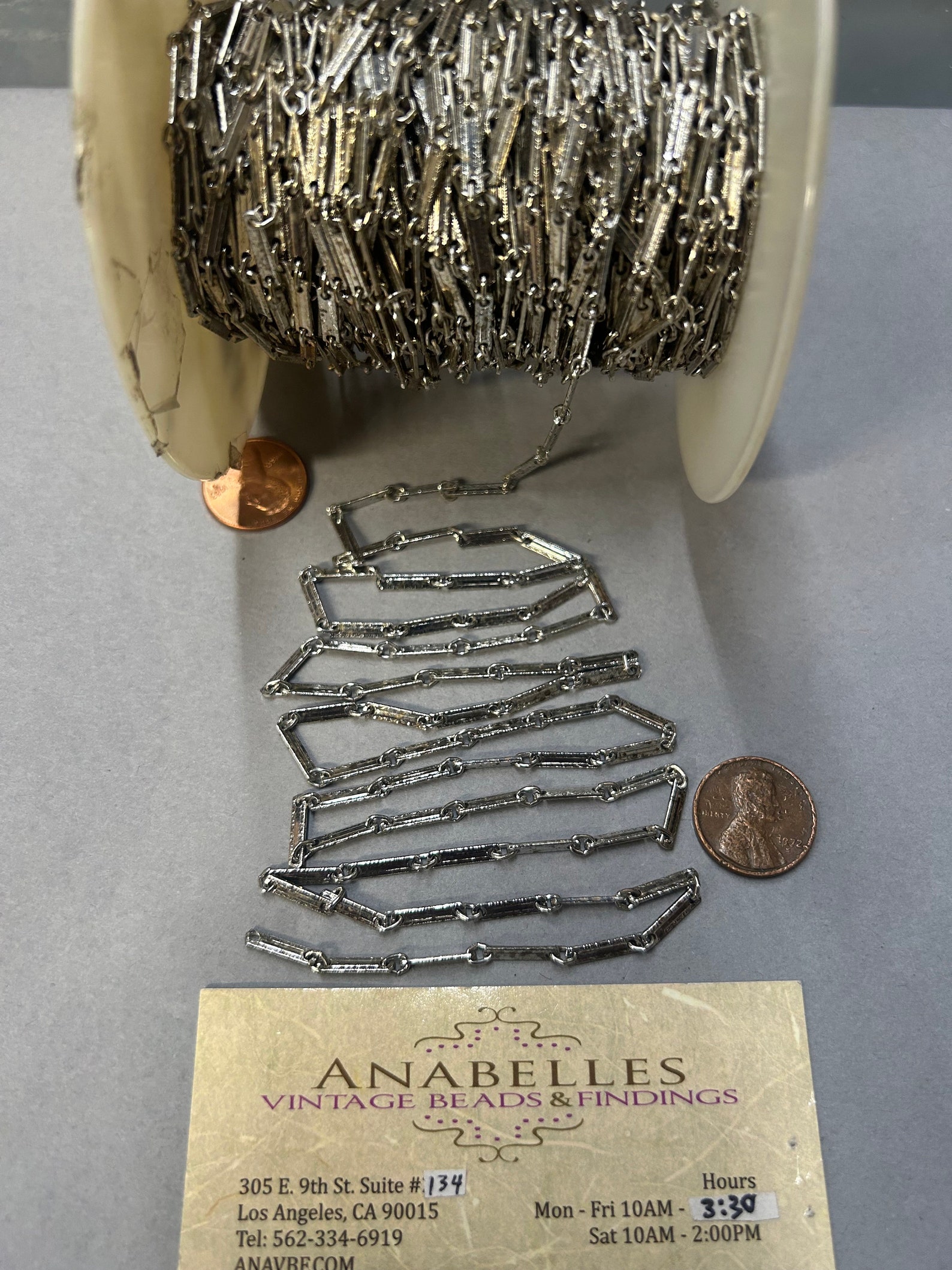 Vintage Chain. NOS. Bar Chains. Sold by Lots of 3 Ft. - Etsy