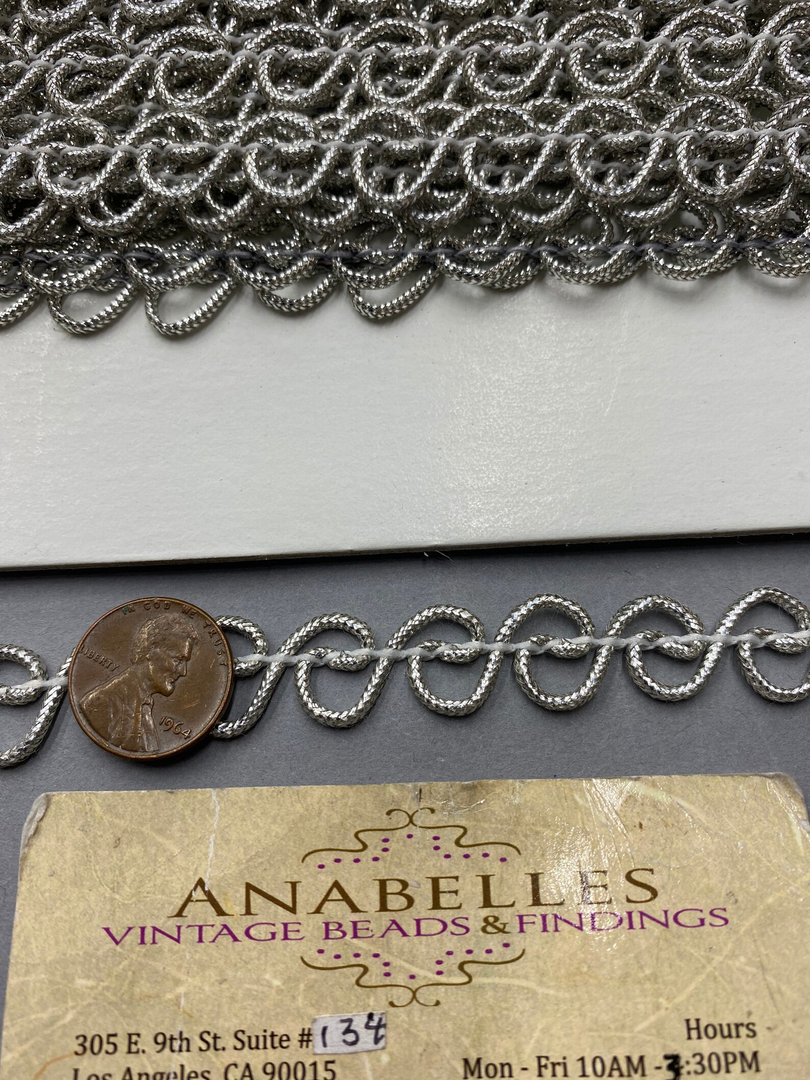 Trims. NOS. Lovely Vintage Metallic Trims. Sold by Lots of 6 - Etsy