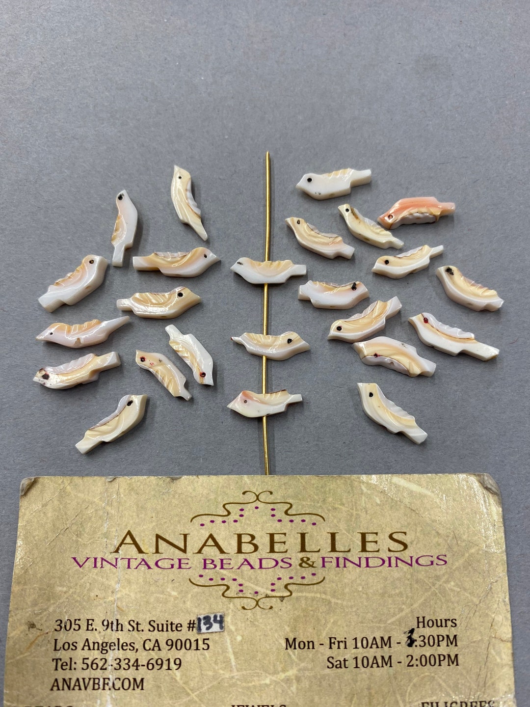 Shell Birds, Jewelry Making,(24 Pcs) - Etsy