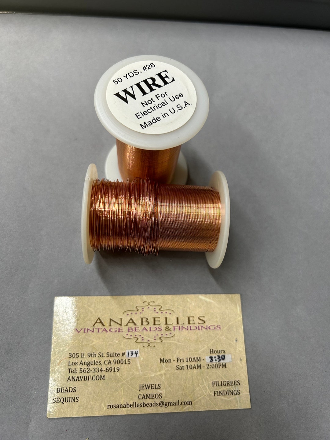 Wire. NOS. 28 Gauge Copper Wire. Sold by Spool. - Etsy