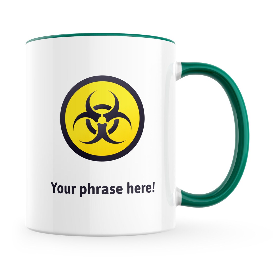 Mug Emoji personnalisé avec emoji biohazard - Etsy France