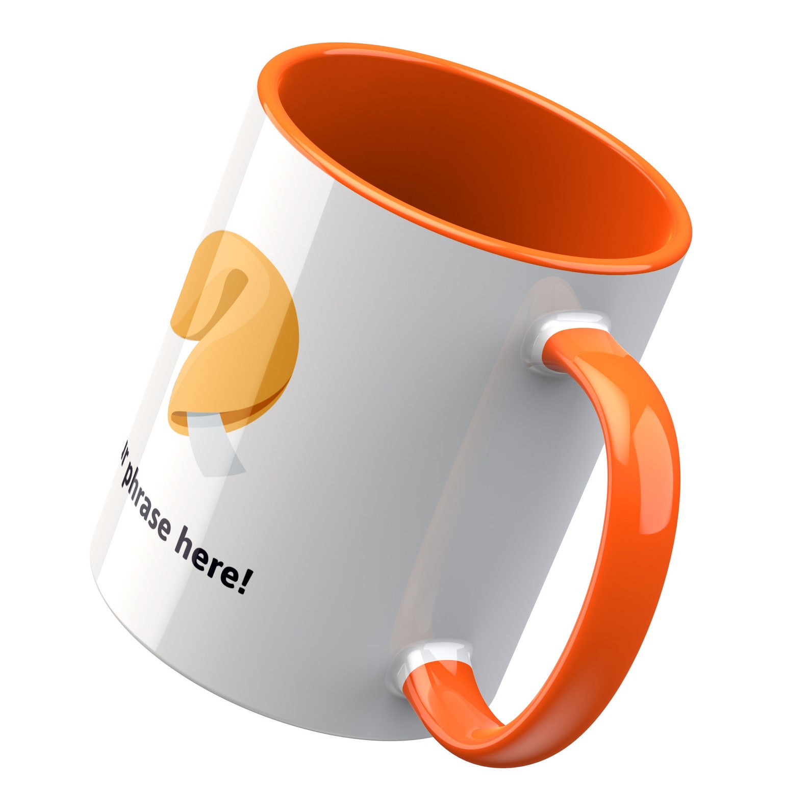 Personalised Emoji Mug Featuring Fortune Cookie Emoji - Etsy
