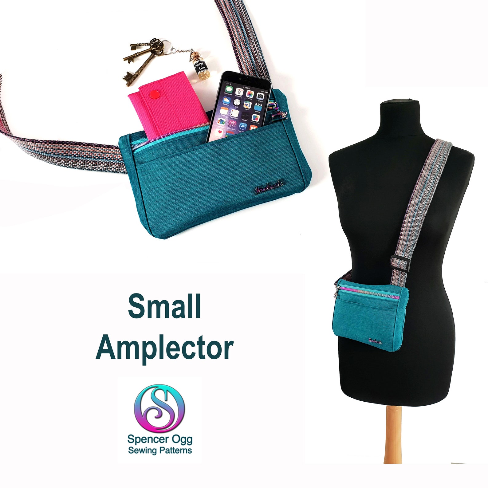 The Amplector Pack Sling Bag PDF Sewing Pattern. Fanny Pack Sewing ...