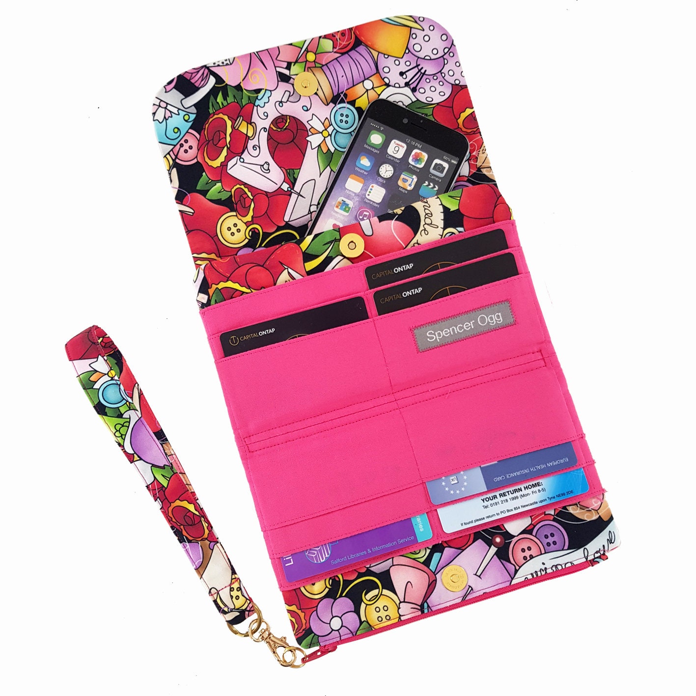 The Flip Clutch Wallet . PDF Bag Sewing Pattern. Coin Purse - Etsy