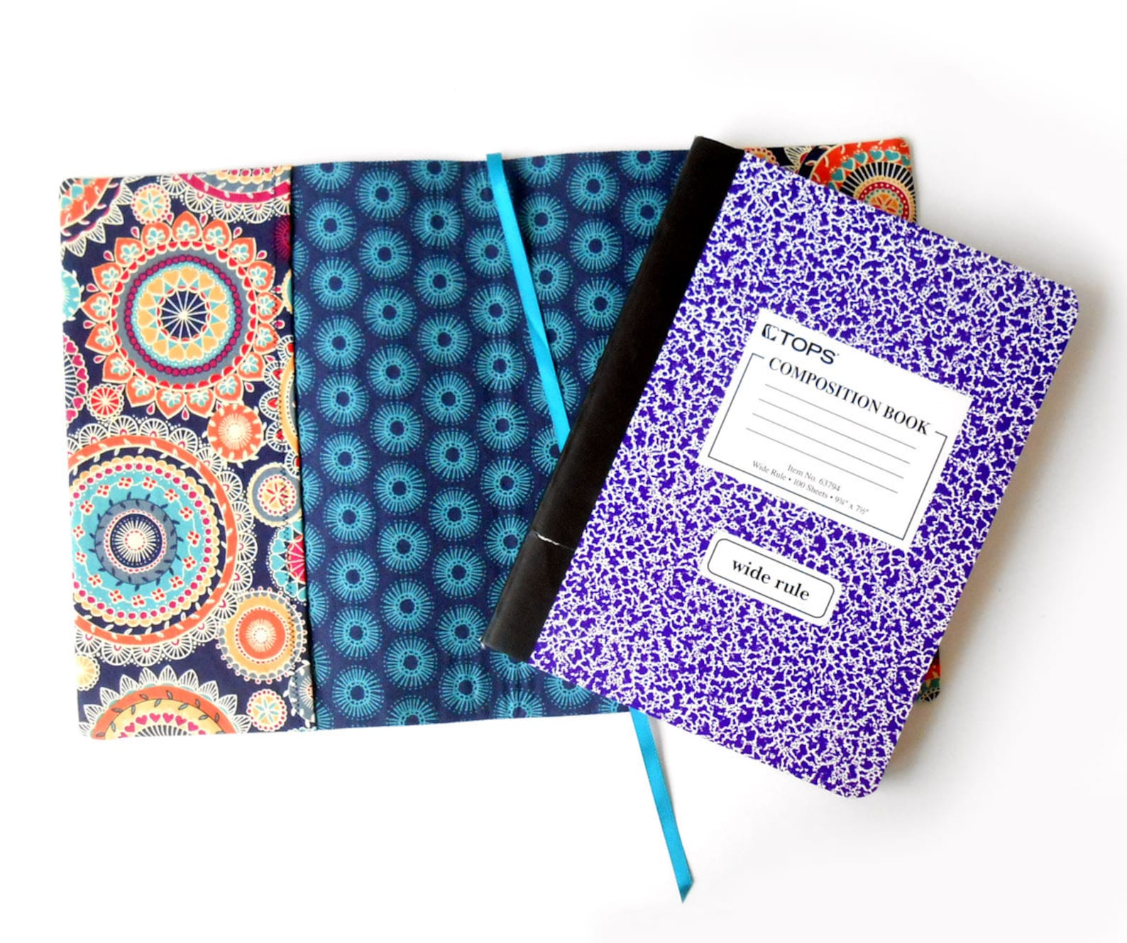 Composition Book Cover Pattern and Tutorial. Notebook Cover Sewing ...