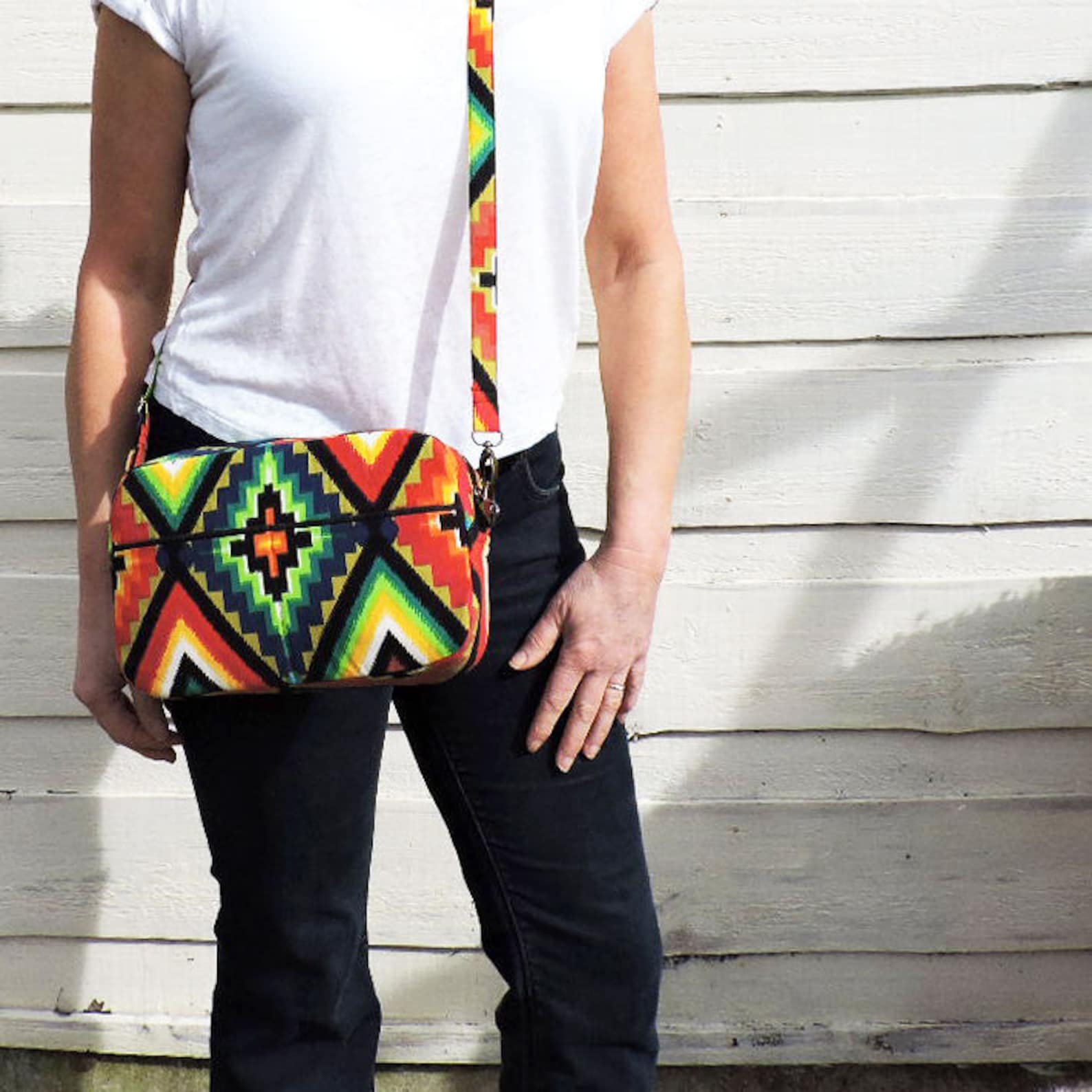 Messenger Bag Sewing Pattern. the Traveller. Cross-body Multi-pocket ...