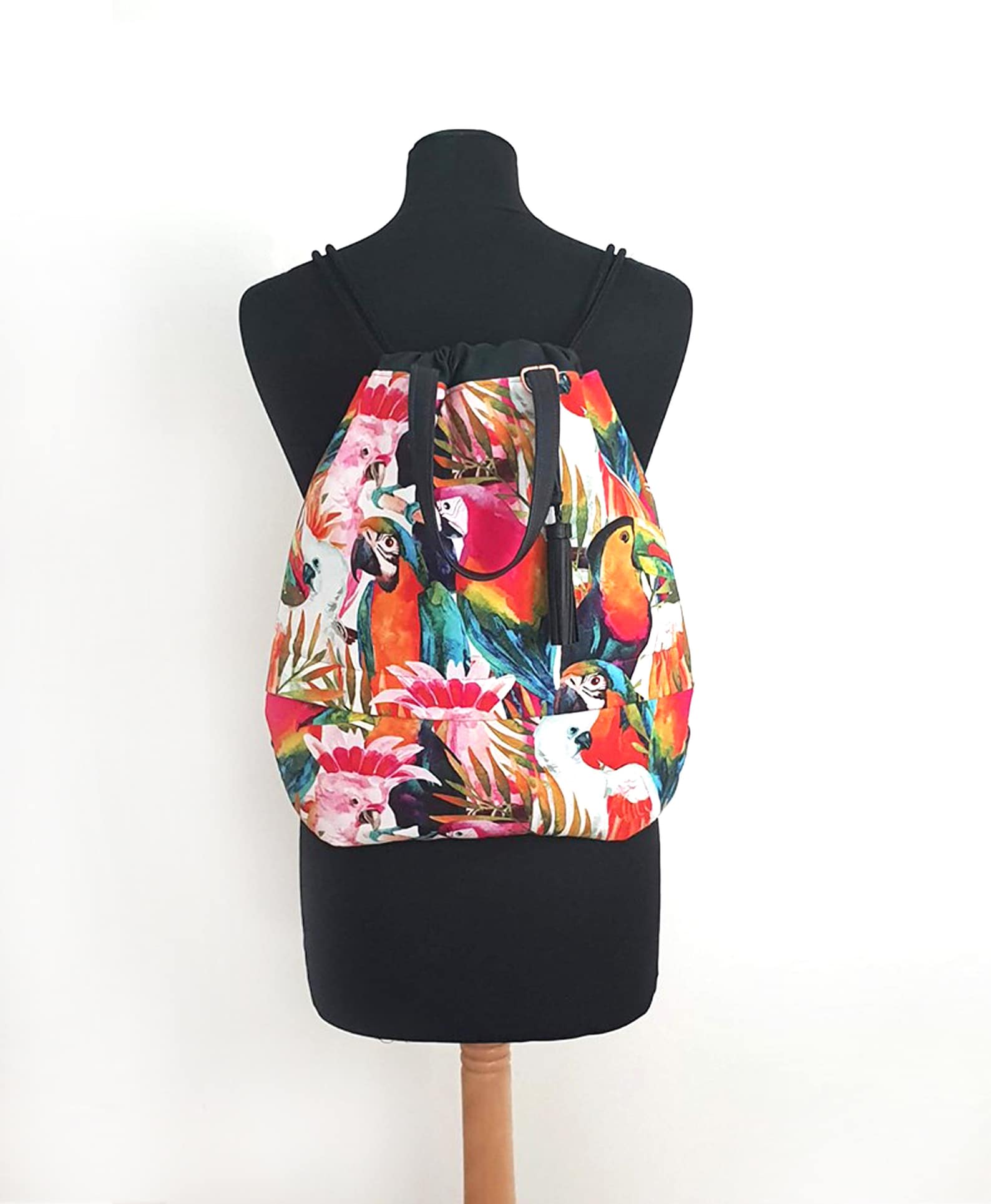 Tote Backpack PDF Sewing Pattern & Video Tutorial. the Luxe Sac. Unisex ...
