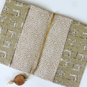 PDF Sewing Pattern Craft Journal, A5 Notebook Cover Sewing Pattern ...