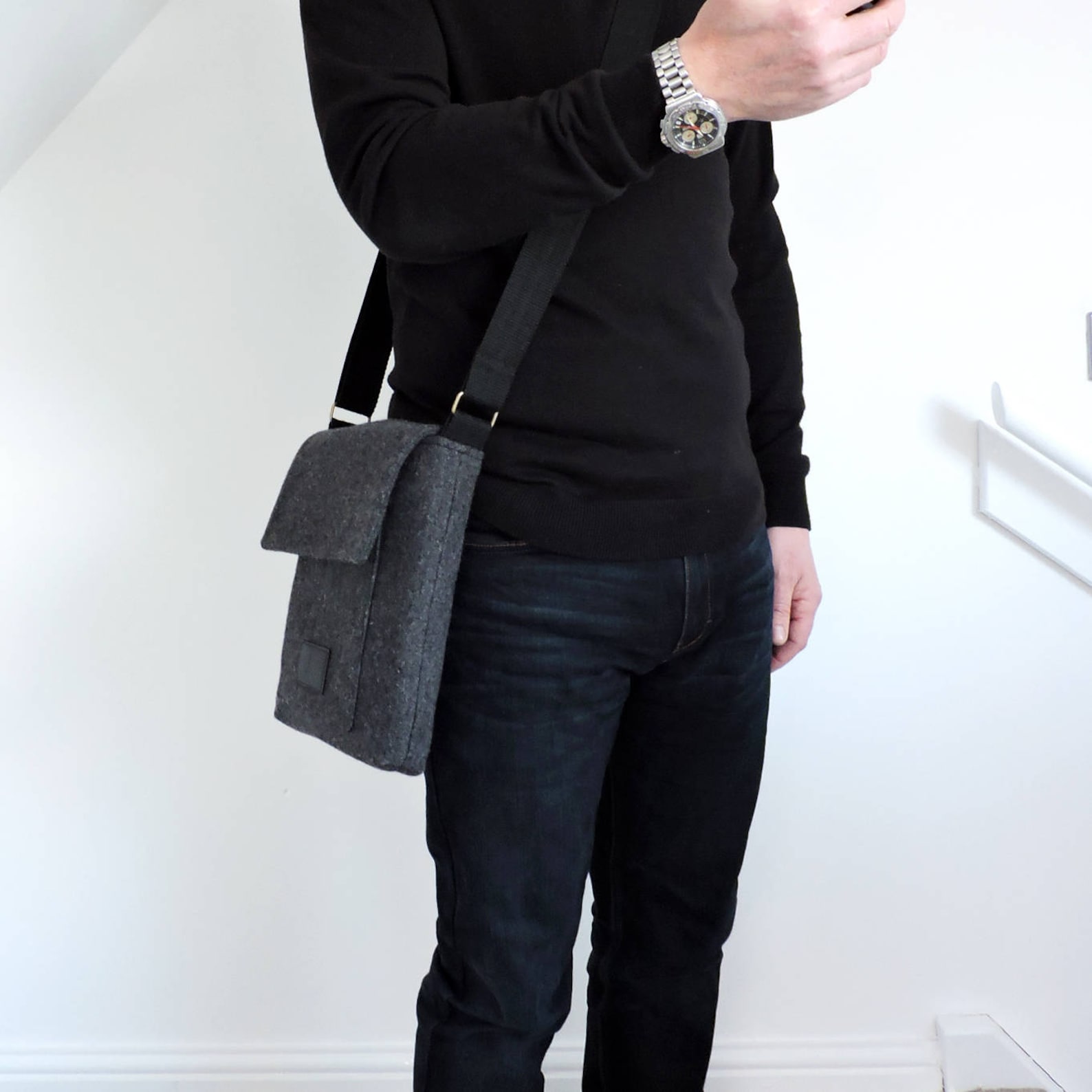 The Craggan Man-bag Sewing Pattern. Ipad Bag. Mens Cross Body - Etsy