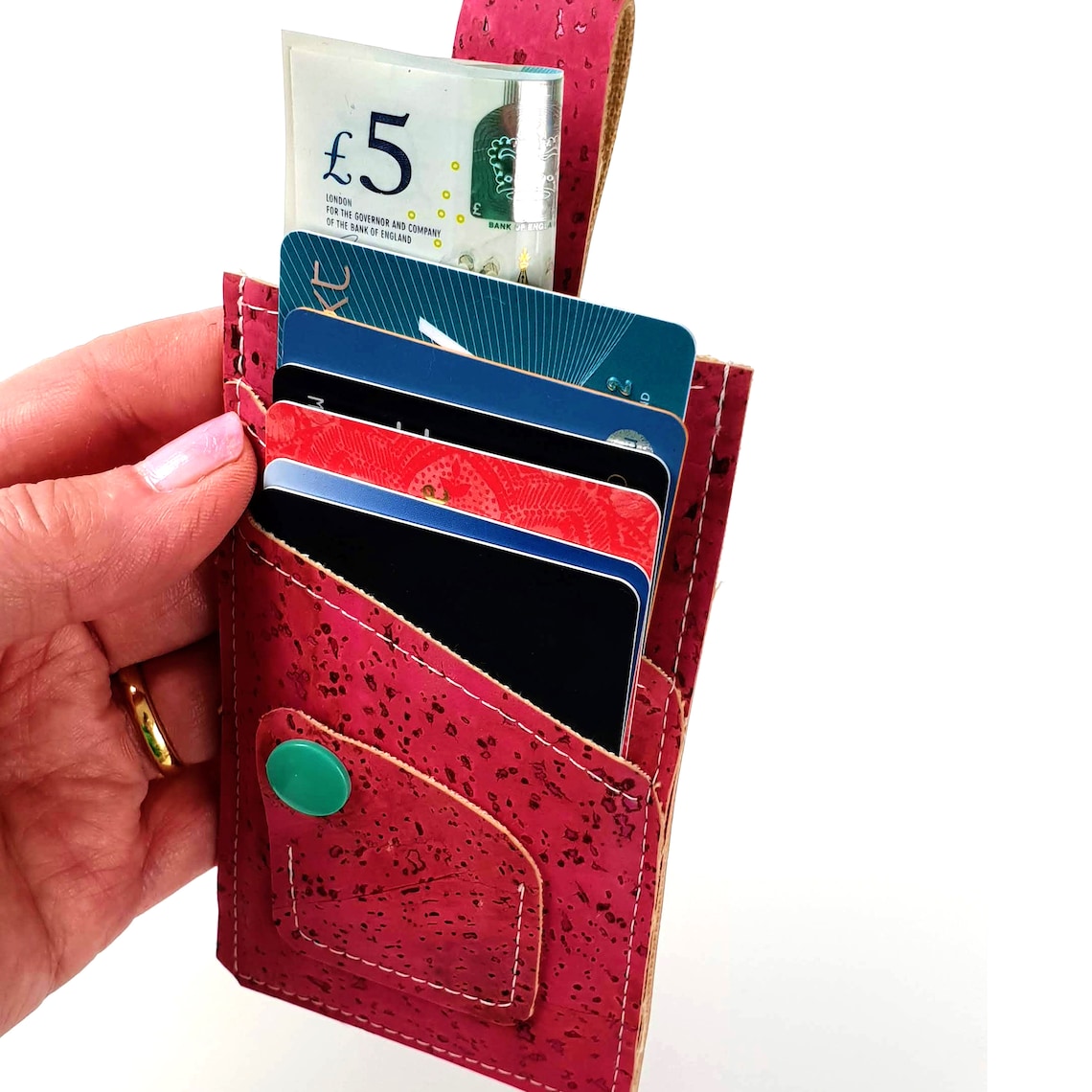 Copious Credit Card Wallet PDF Pattern and Video Tutorial. Bag | Etsy UK
