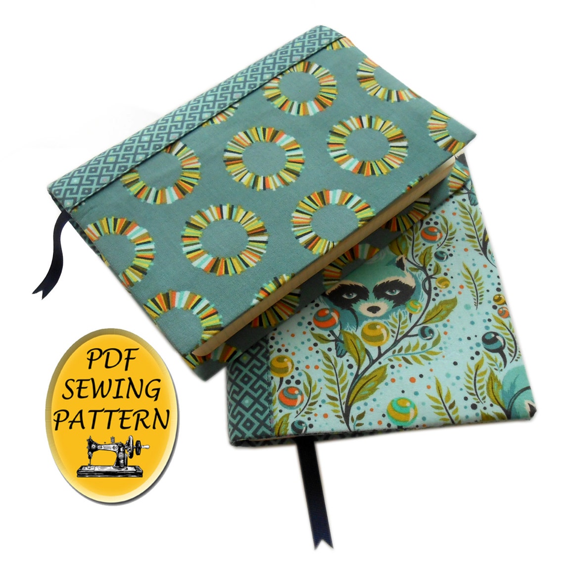 Notebook Cover Sewing Pattern With Free Book Cover Tutorial | Etsy