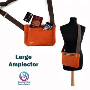 The Amplector Pack Sling Bag PDF Sewing Pattern. Fanny Pack Sewing ...