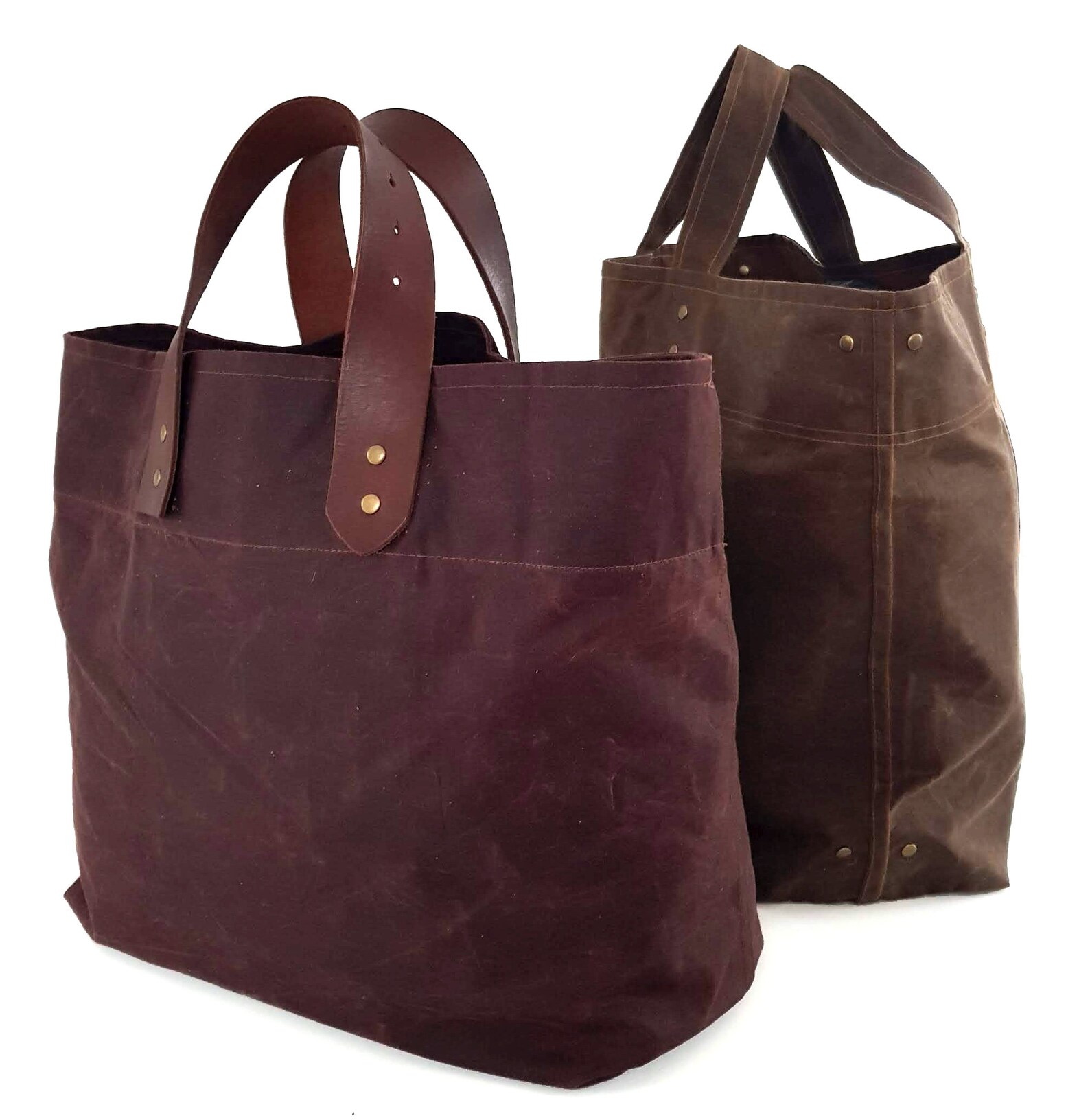 The Forever Shopper - Bag Sewing Pattern in 2 Sizes . Unisex PDF Tote ...