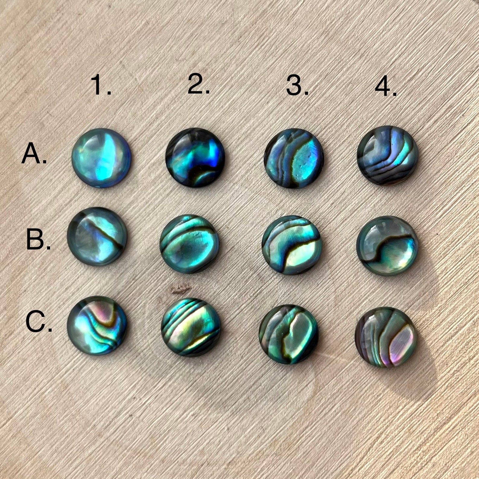 Paua Shell. Ring. Sterling Silver. Adjustable Ring. Abalone - Etsy